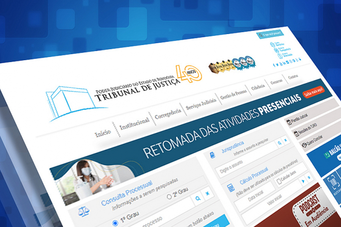 Site do TJRO lembra os 40 anos do Judiciário de Rondônia - News Rondônia