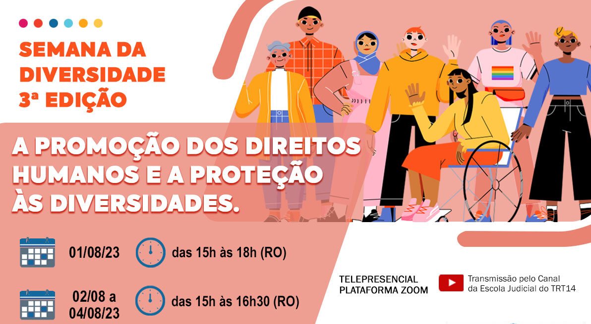 Semana Da Diversidade Ampliará O Debate Sobre Inclusão Acessibilidade
