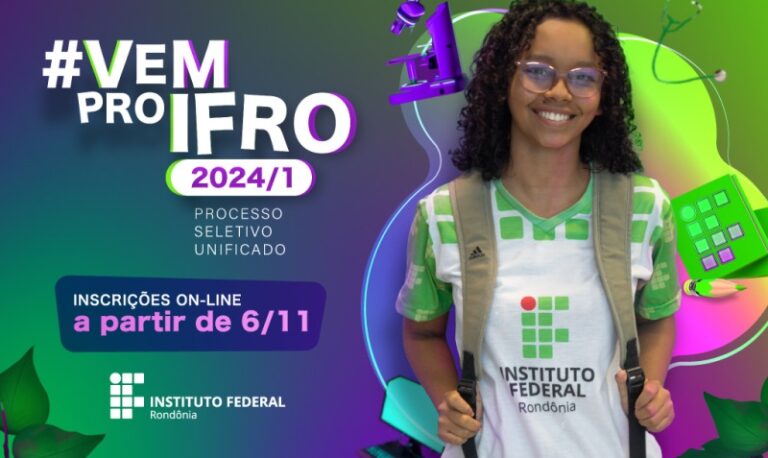 IFRO lança contagem regressiva para processo seletivo 2024 e apresenta ...