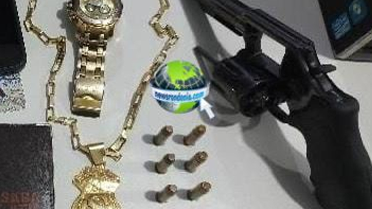 Para Me Defender Membro De Facção é Preso Com Revólver Em Abordagem No